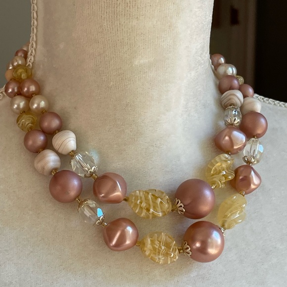 Jewelry | Elegant Mcm Pearl And Bead Necklace Vintage Probably 196s ...